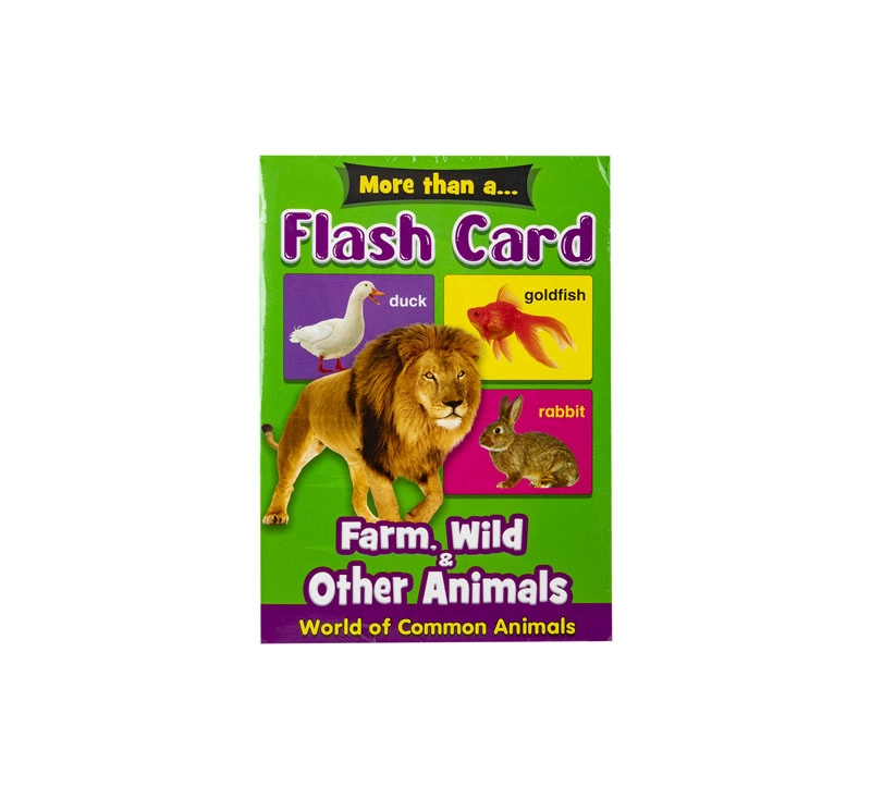 Farm Wild Animals Flashcards | Mmaraka Ecommerce